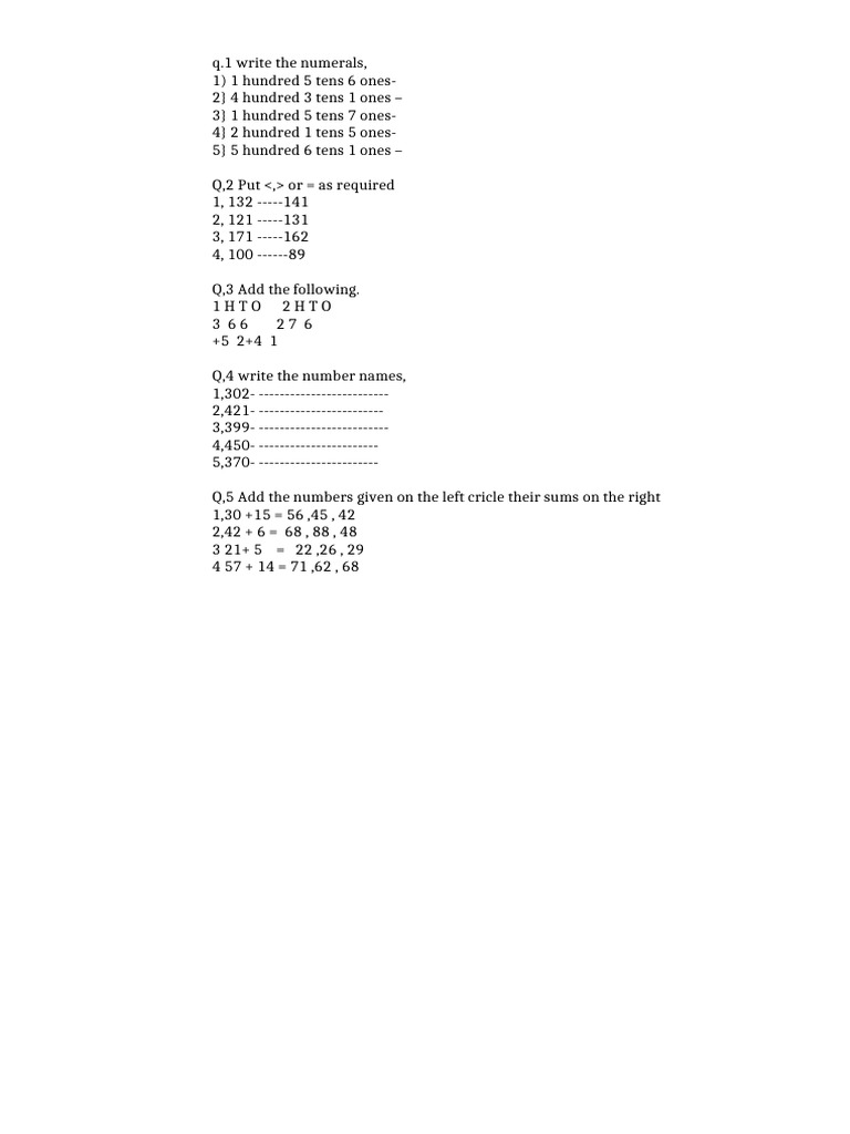 MATHS WSS | PDF