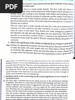 A Detailed Character Analysis of The Three Witches in Macbeth | PDF