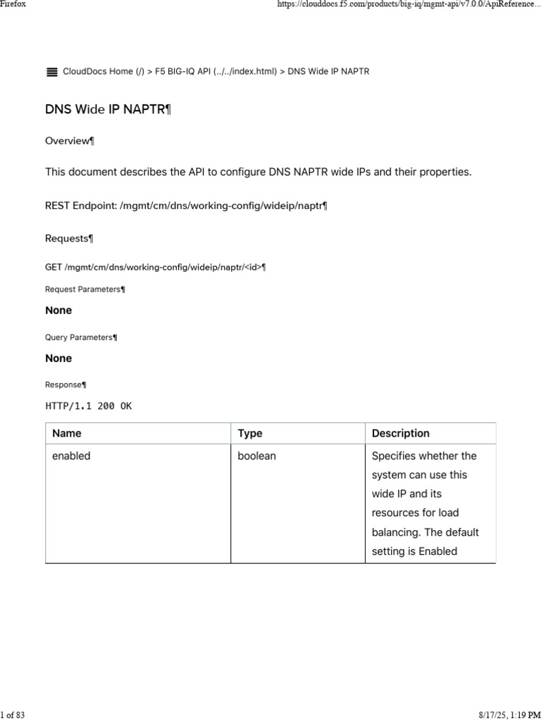 R DNS Wideip Naptr State - HTML | PDF | Domain Name System | Ip Address