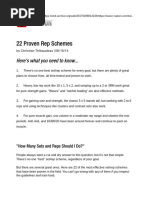 Powerlifting Matrix Training Guide | PDF | Weight Training | Strength ...