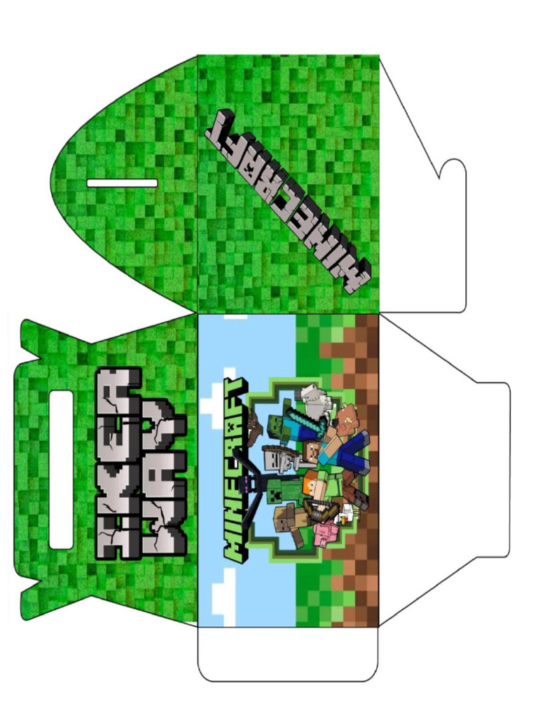Caja Minecraft | PDF