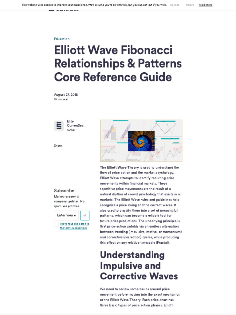 Elliott Wave Patterns & Fibonacci Guide | PDF