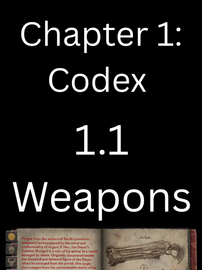 Doom The Dark Ages All Codex Entries - Compressed | PDF