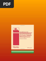 CCPS Guidelines | PDF | Reliability Engineering | Risk