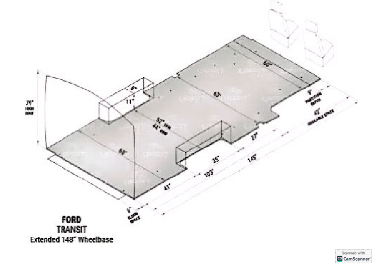 Ford Transit Dimensions | PDF