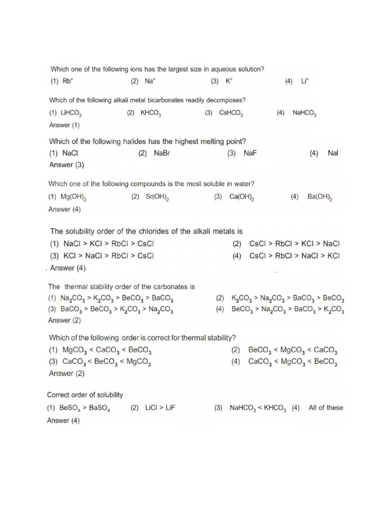 Back Bonding, Bridge Bonding, Weaker Forces | PDF