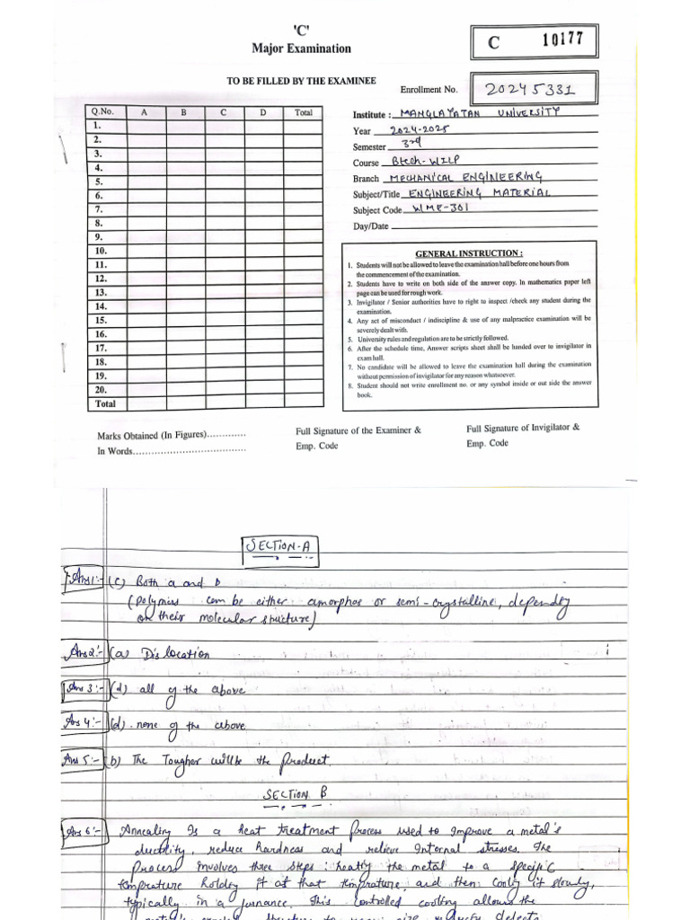 Engineering Material | PDF