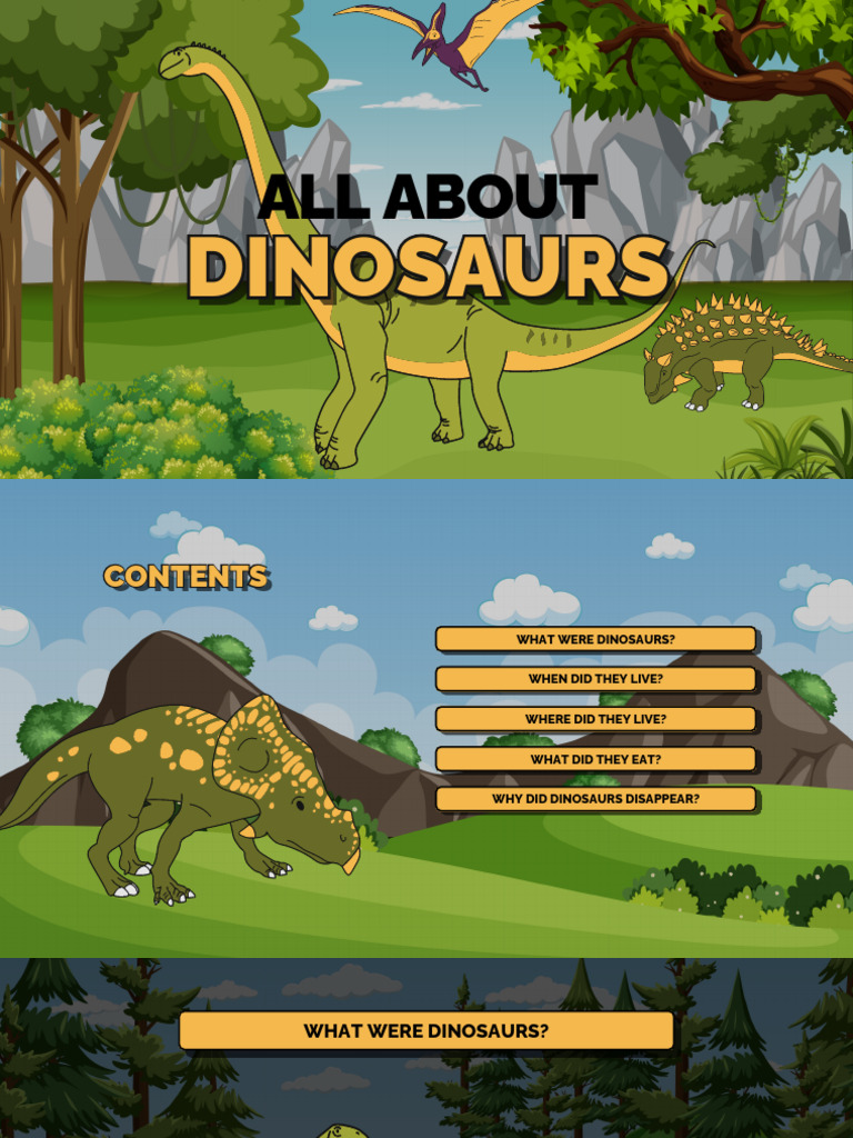 All About Dinosaurs Presentation in Colorful Lined Style_20250725 ...