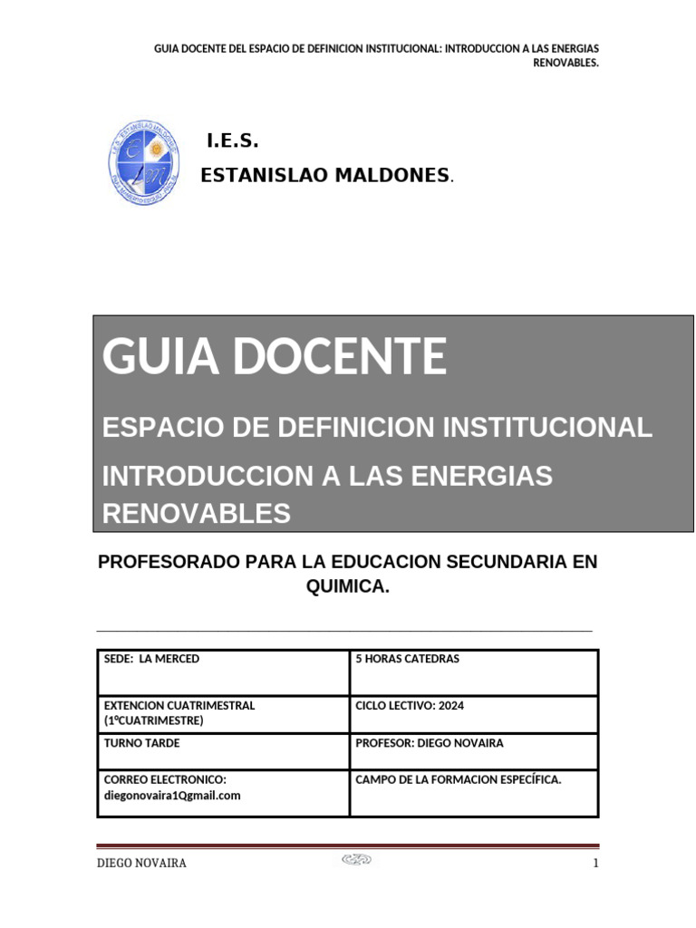 Edi 2024 | PDF | Energía solar | Evaluación