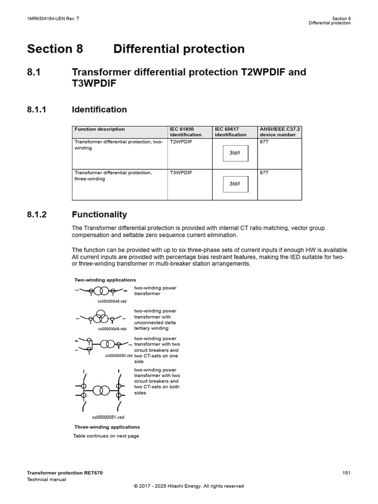 Transformer Protection | PDF | Transformer | Phase (Waves)