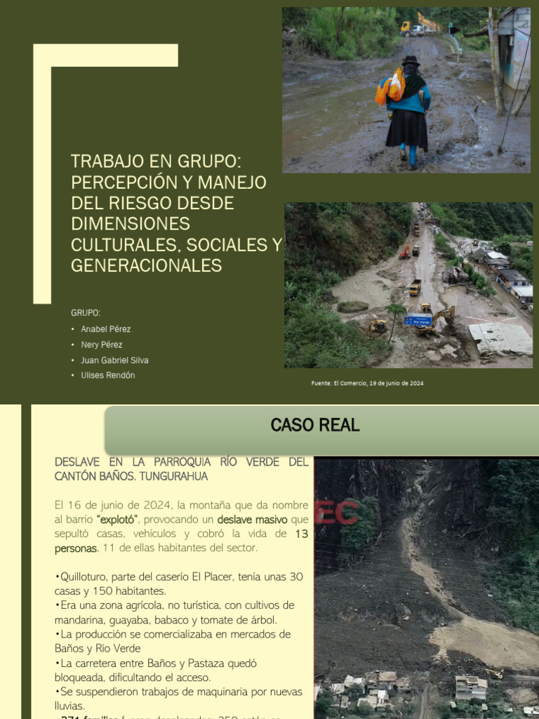 Tarea U3 - Trabajo Grupo Caso Estudio F | PDF | Riesgo | Conocimiento