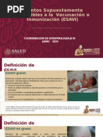 PROTOCOLO - DE - ESAVI - 2025 Revisando | PDF | Vacunación | Vacunas