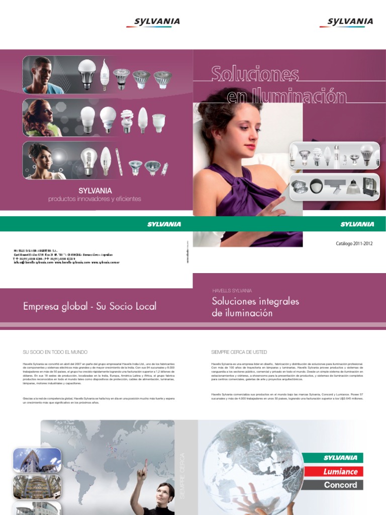 Catalogo Productos 2011-2012 | PDF | Lámpara compacta fluorescente | Encendiendo