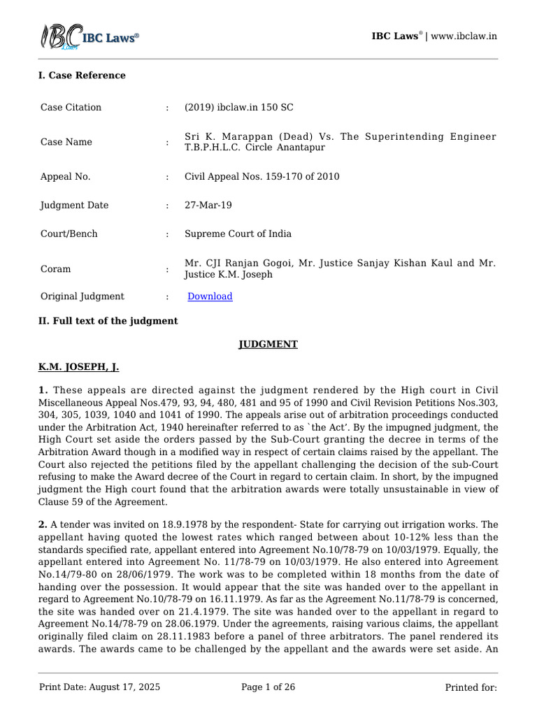 Sri k Marappan Dead Through Sole Lr Balasubramanian vs the Superintending Engineer t b p h l c ...