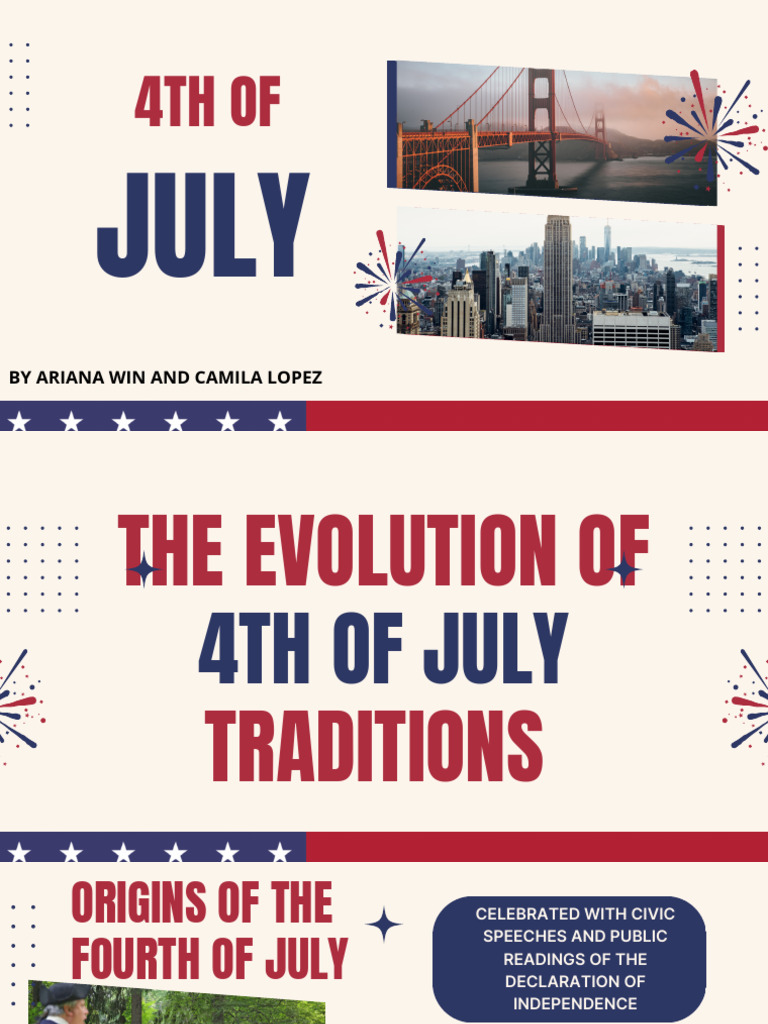 Evolution of 4th of July Traditions | PDF