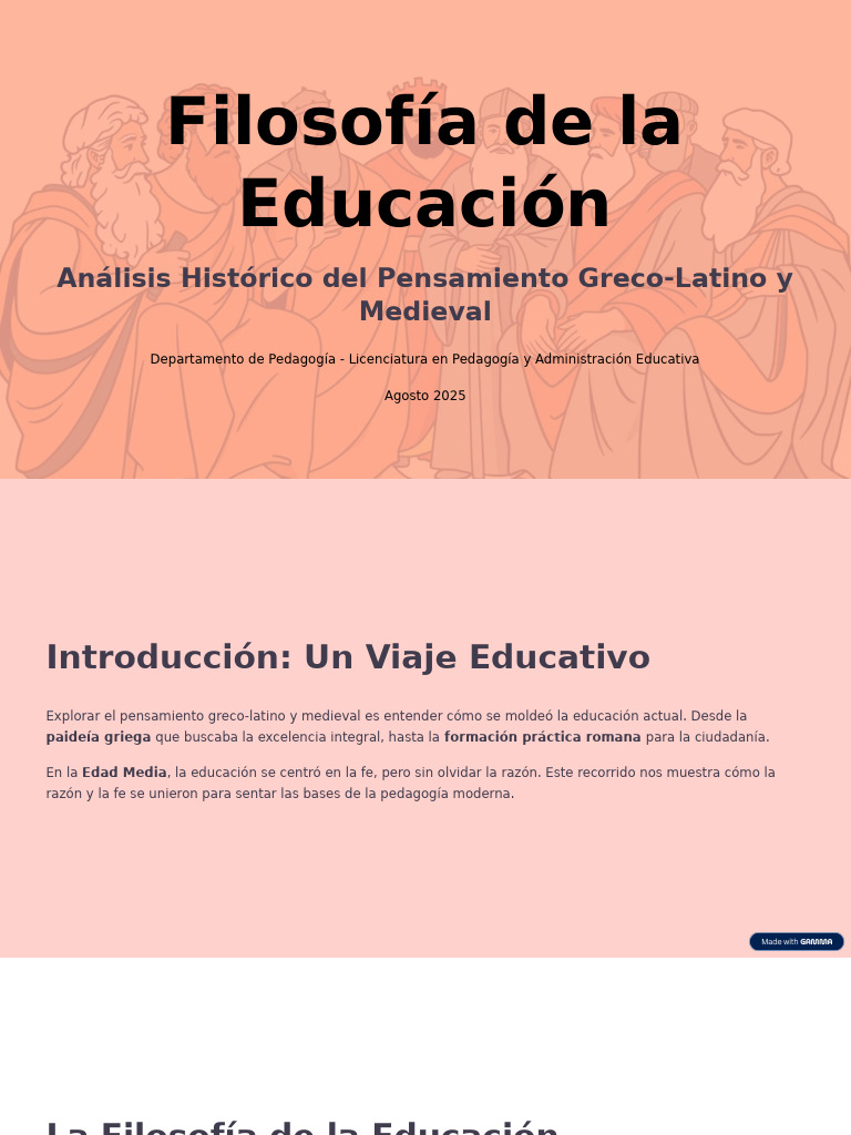 Filosofia de La Educacion | PDF | Aristóteles | Platón
