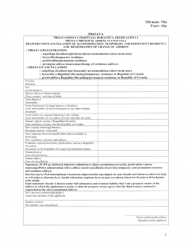 Obrazac-prijave-i-odjave-smjestaja-boravista-i-prebivalista-za-drz-trecih-zemalja-(Obrazac-16a ...