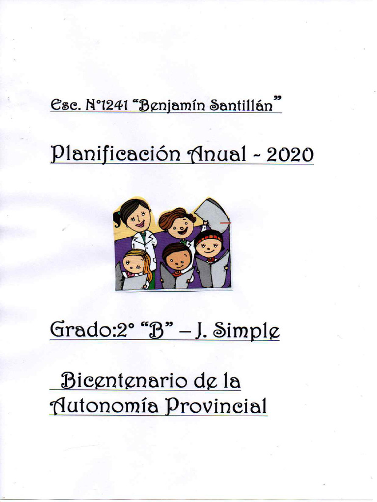 Planificacion Area Lengua 2do B | PDF