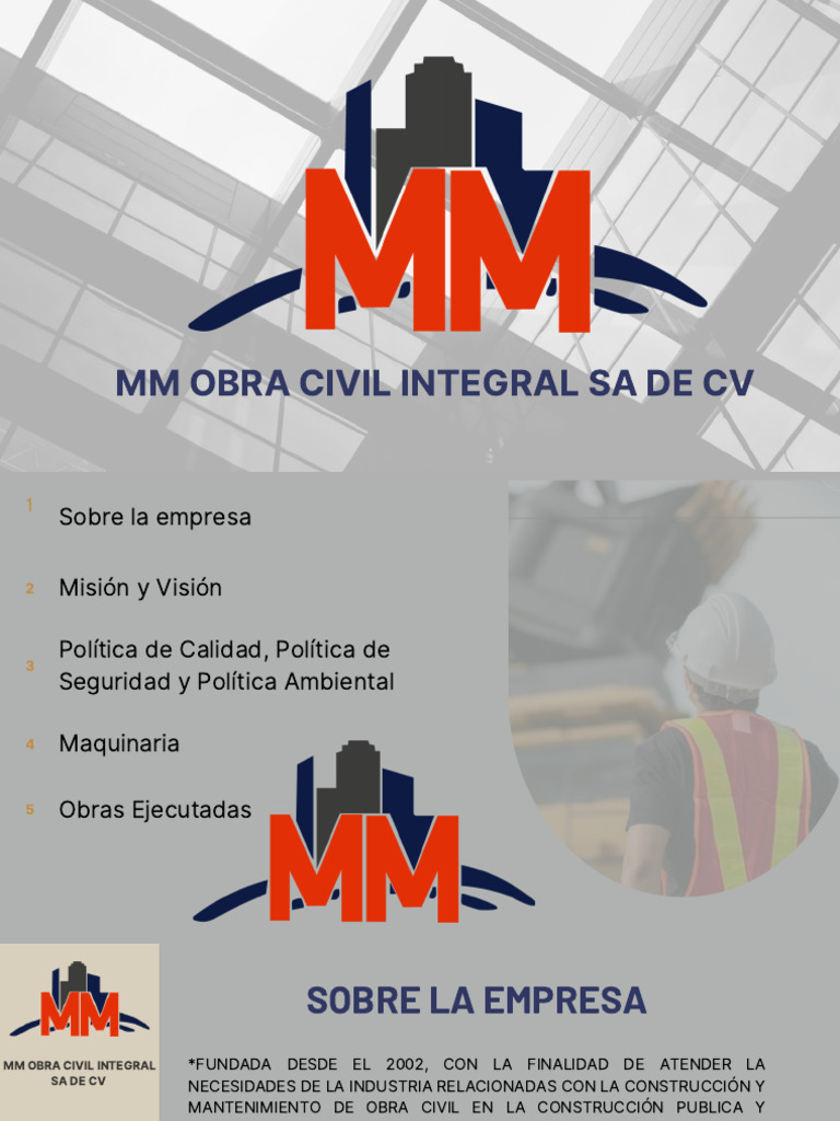 Curriculum MM Obra Civil | PDF | Sustentabilidad | Ingeniero civil