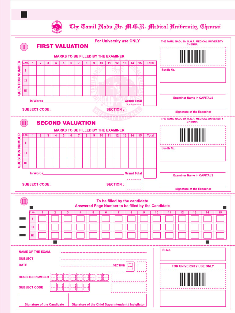 TN University Booklet | PDF
