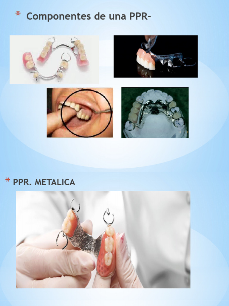 Componentes PPR. Parte II | PDF | Diente | Boca