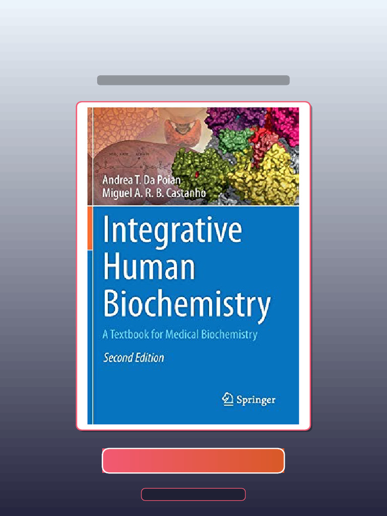 Integrative Human Biochemistry A Textbook For Medical Biochemistry 2nd ...