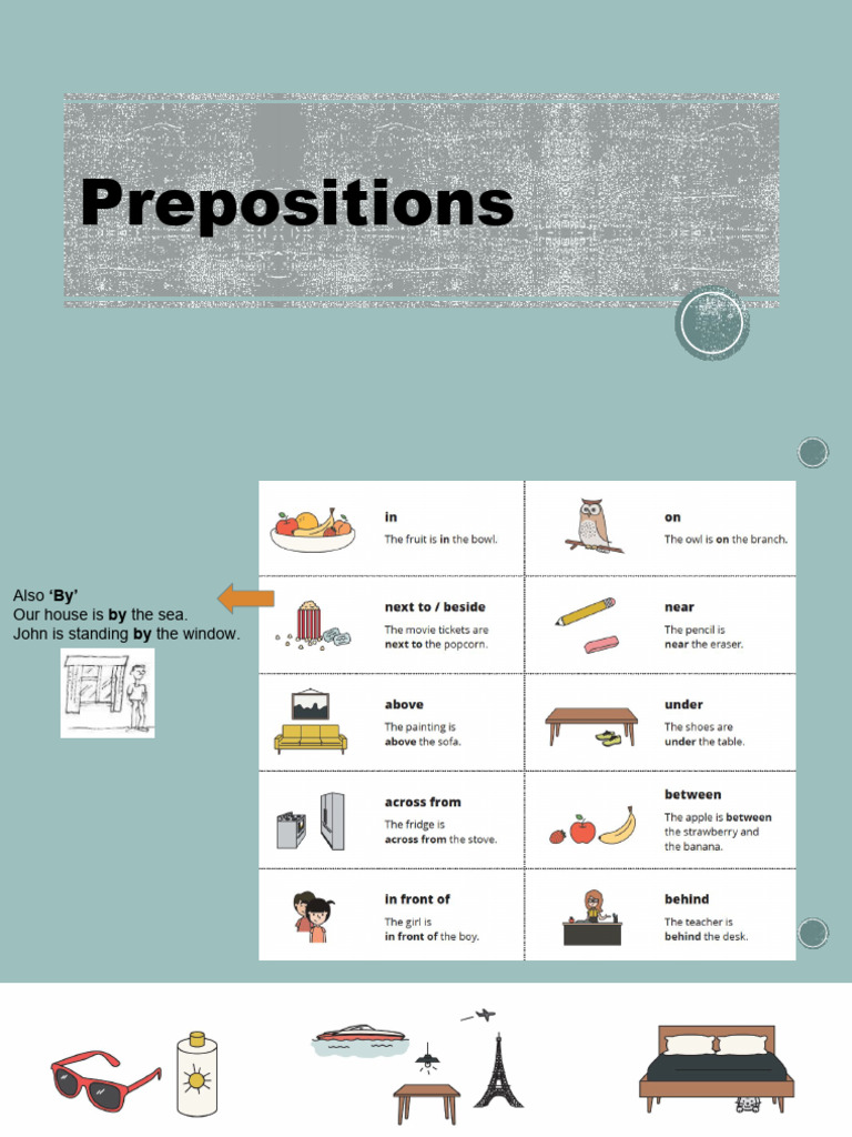 Prepositions for Kindergarten English | PDF
