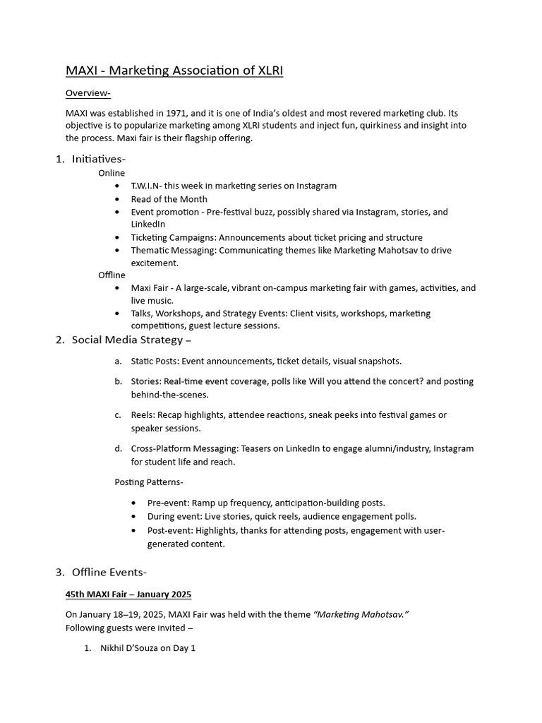 SandeepBammidi - MAXI XLRI | PDF | Entertainment