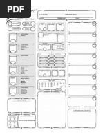 2024 Fillable D&D Character Sheet | PDF | Dungeons & Dragons | D20 System