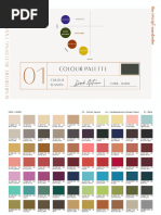 3M 2080 Color Chart Overview | PDF | Materials | Color