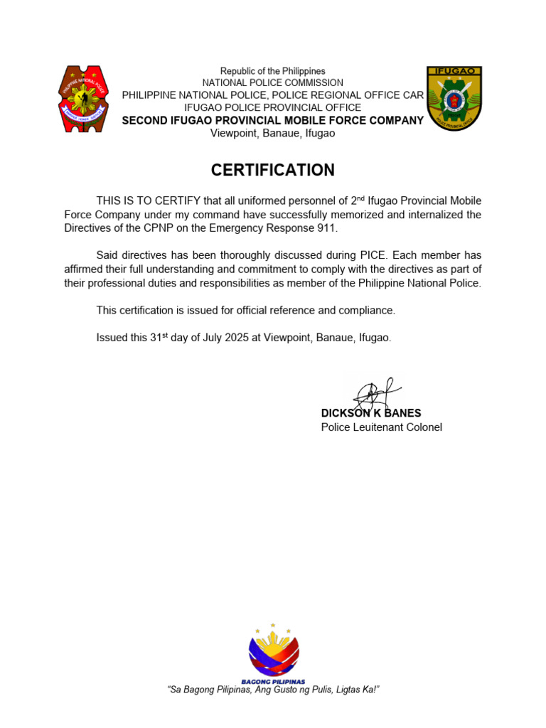 CPNP Emergency Response Certification | PDF