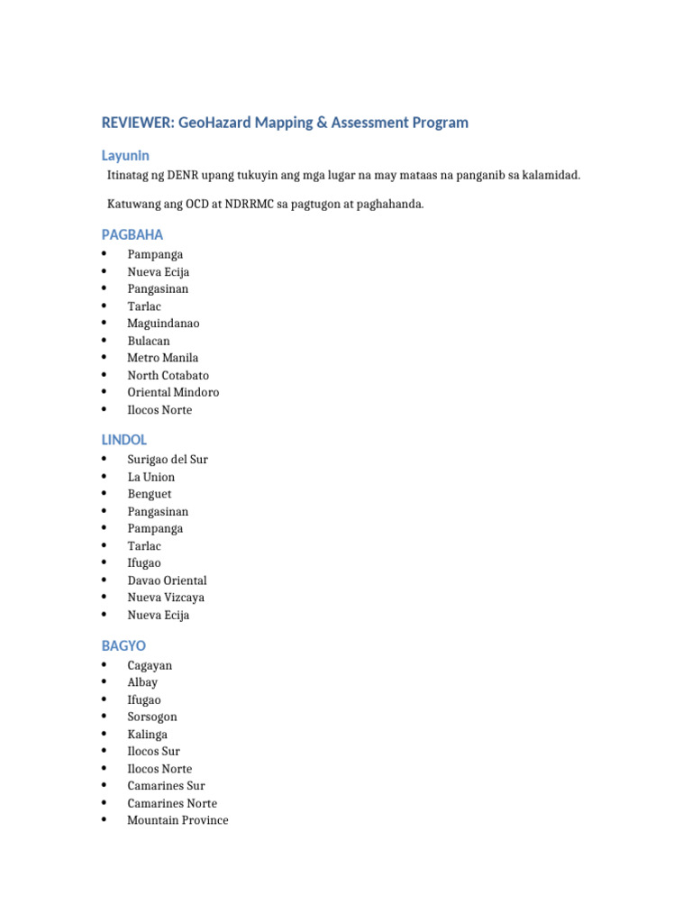 Reviewer GeoHazard | PDF