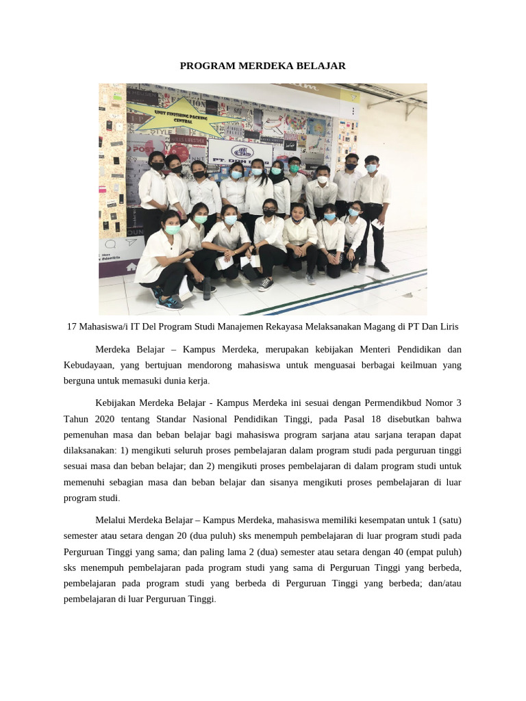 Berita Himamera - Merdeka Belajar | PDF