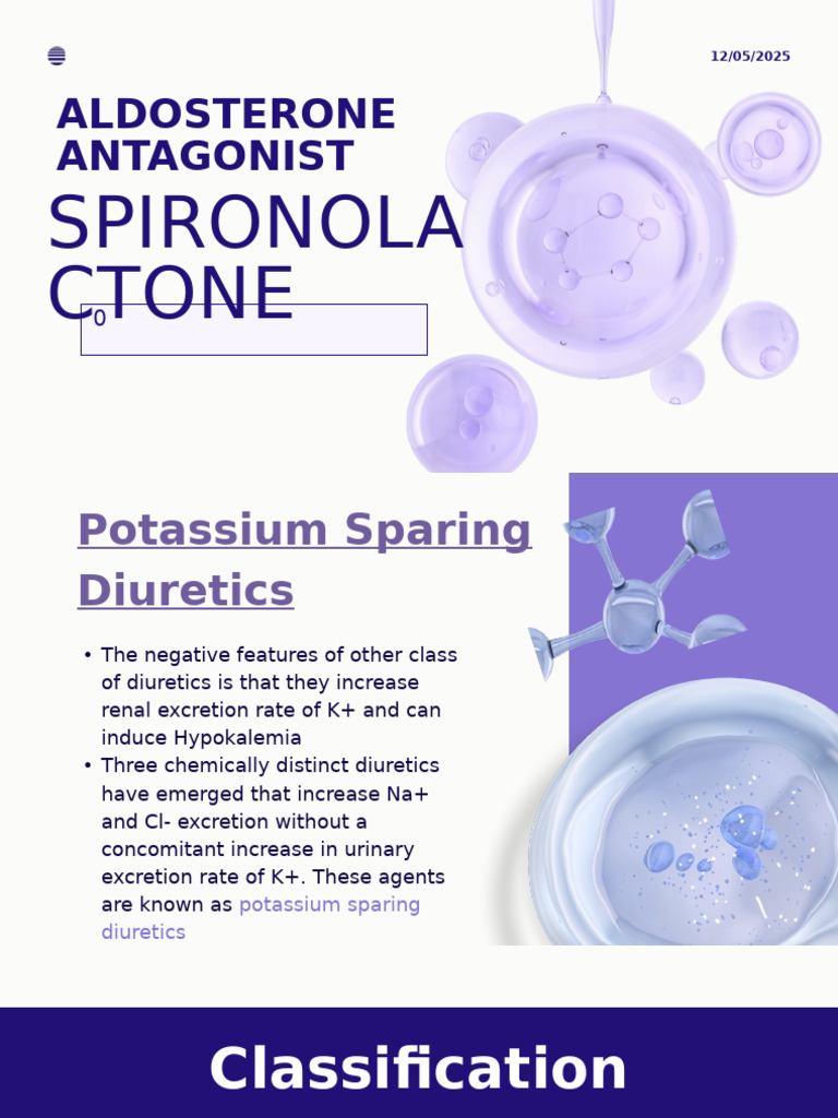 Qsar of Spirinolactone | PDF
