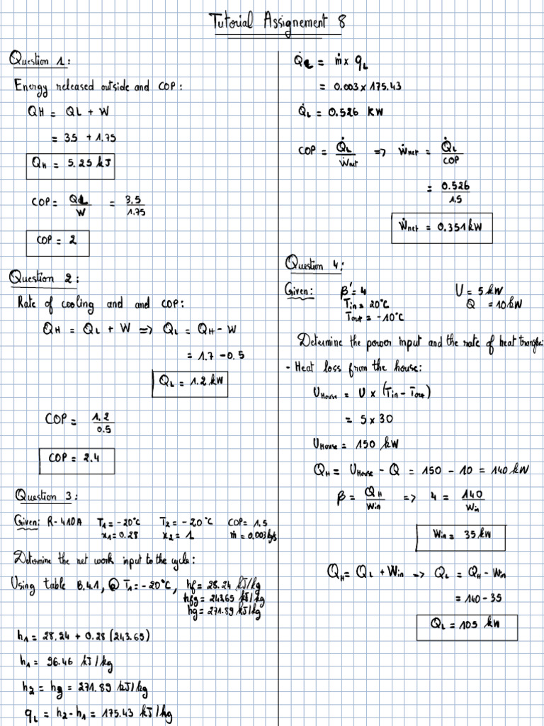 Tutorial Assignment 8 | PDF