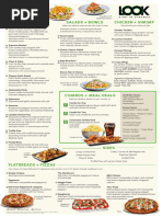 Cinépolis Food Menu & Prices 2024 | PDF | Hamburgers | Sauce