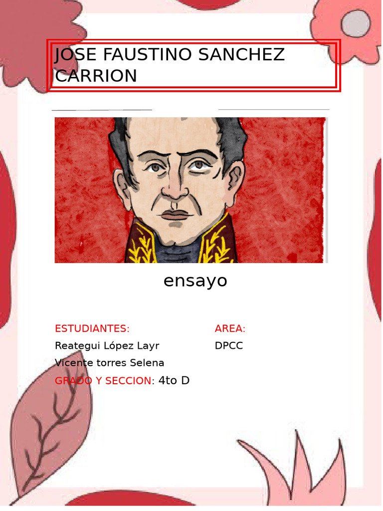 JOSE FAUSTINO SANCHEZ CARRION-adela | PDF | Gobierno