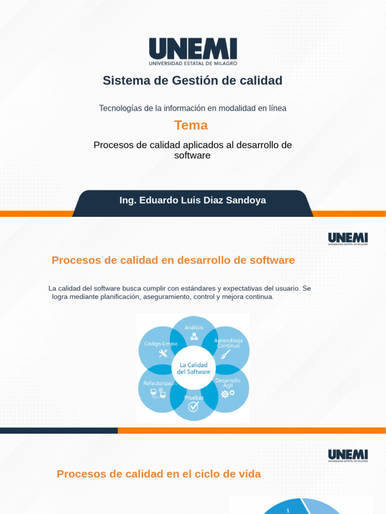 Calidad en Software: Normas ISO y Procesos | PDF