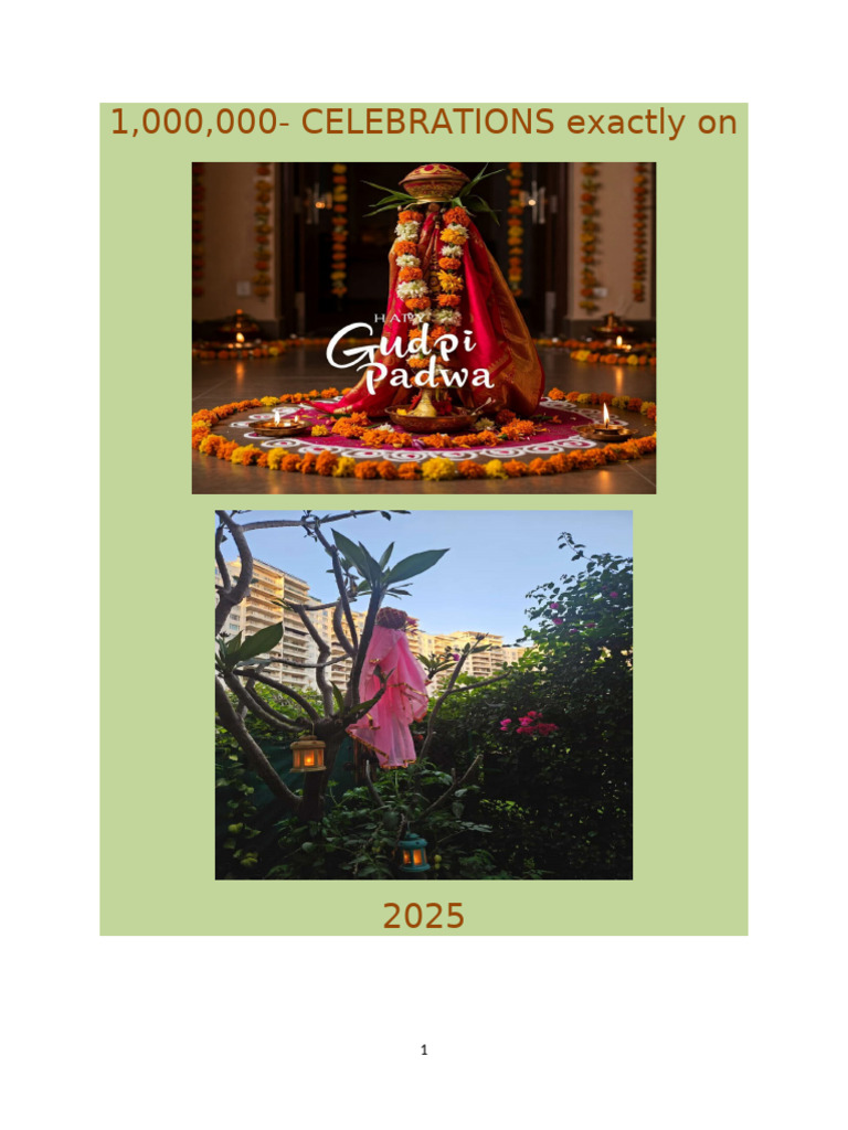 Celebrations | PDF