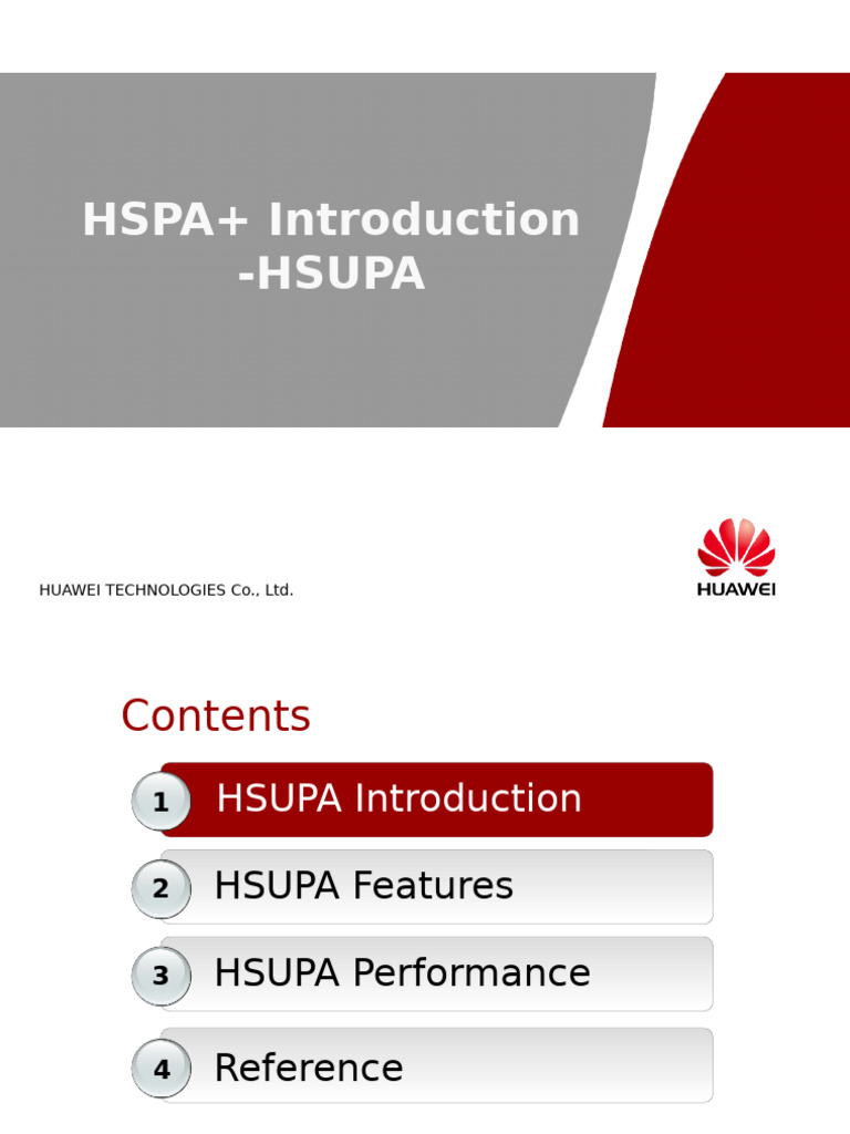 Umts Hspa Introduction-Hsupa-1 | PDF | High Speed Packet Access | Data ...