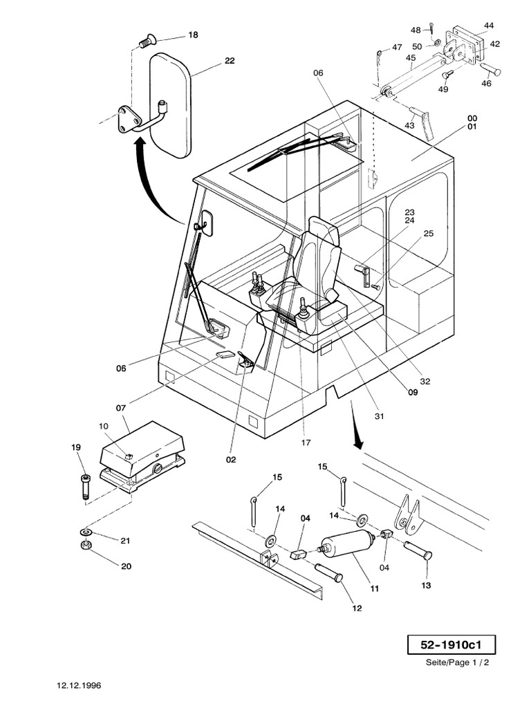 Operator Cab 52-1910B1 Truck Crane Telescopic Boom | PDF