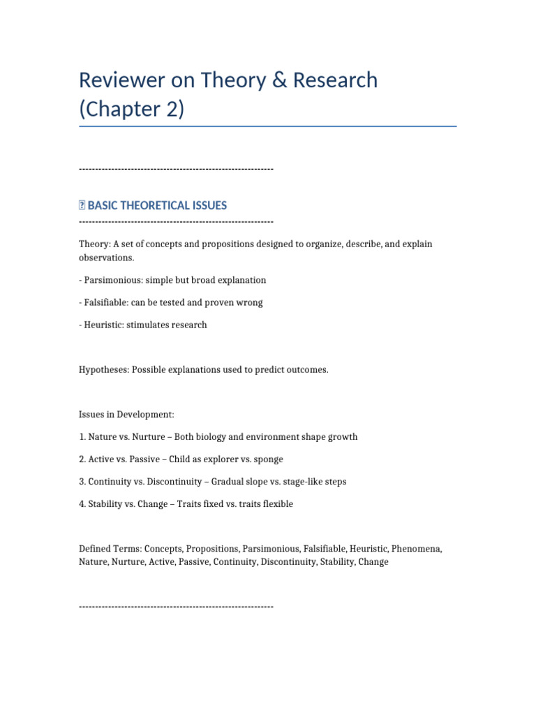 Theoretical Perspectives in Developmental Psychology | PDF | Psychology ...