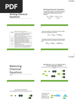 Balancing & Predicting Chemical Equations Quiz | PDF | Chemical Process ...