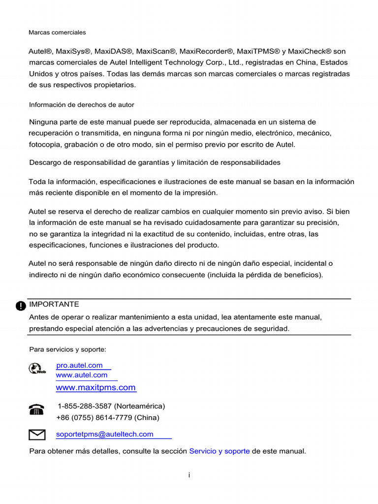 Manual Autel MaxiTPMS TS508WF | PDF | Hipervínculo
