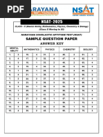 Kamp Nasta Circular 25 26 | PDF | Multiple Choice | Science