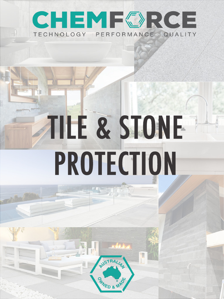 Tile & Stone Protection Brochure - A5 - July2025 | PDF | Tile | Materials
