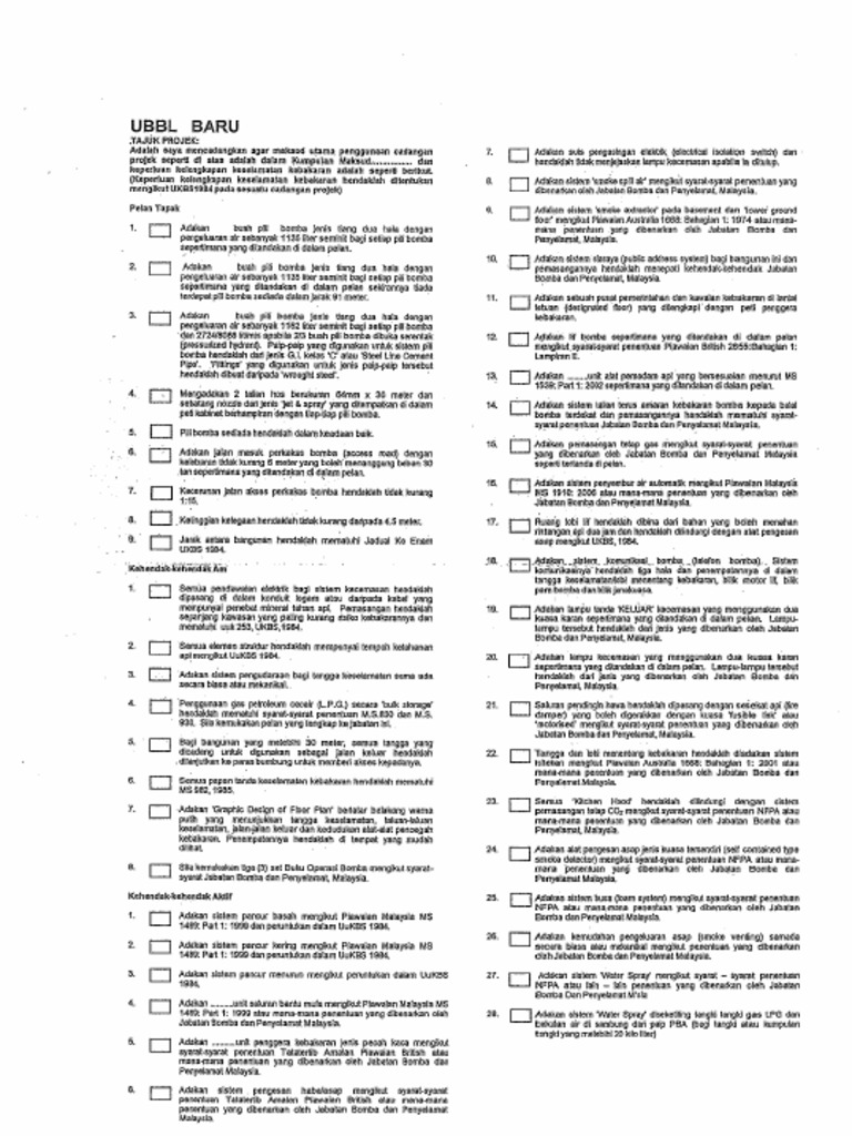 Kehendak BOMBA | PDF