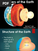 Earth Layers Diagram Labeling Guide | PDF | Earth | Plate Tectonics
