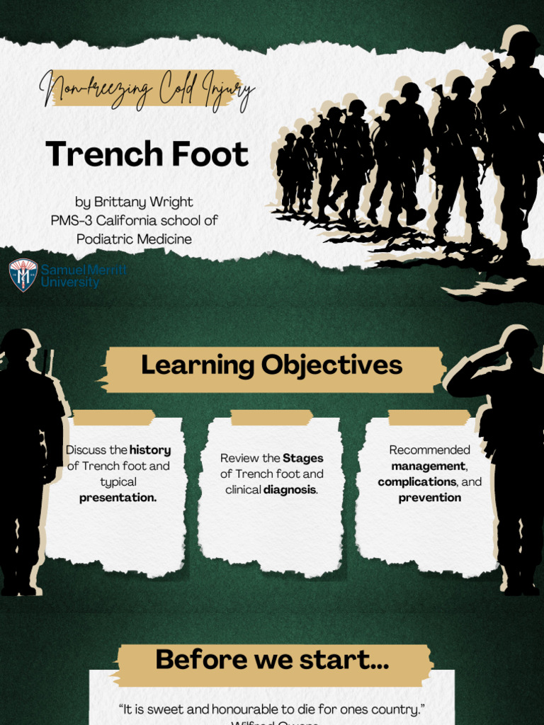 Understanding Trench Foot Causes and Care | PDF | Medical Specialties ...