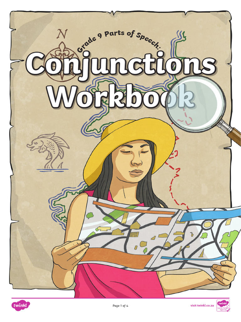Za HL 1734094820 Grade 9 Parts of Speech Conjunctions Workbook Removed ...